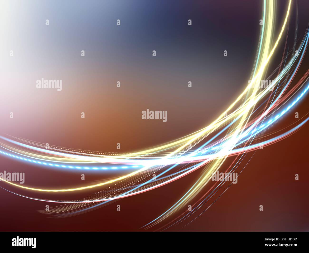 Curving rays light background hi-res stock photography and images - Alamy