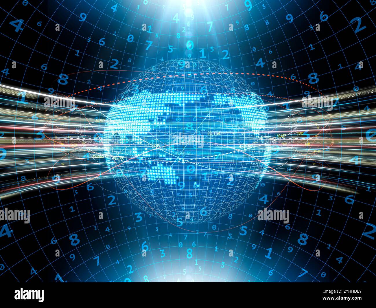 Global map of the global economy image Stock Photo - Alamy
