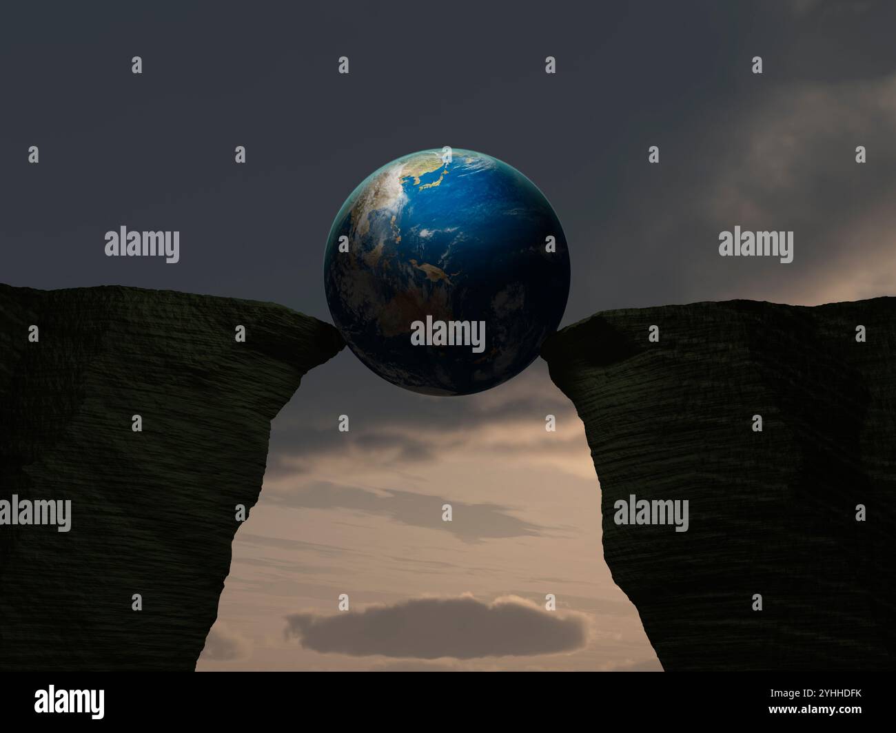 Caught the globe hi-res stock photography and images - Alamy