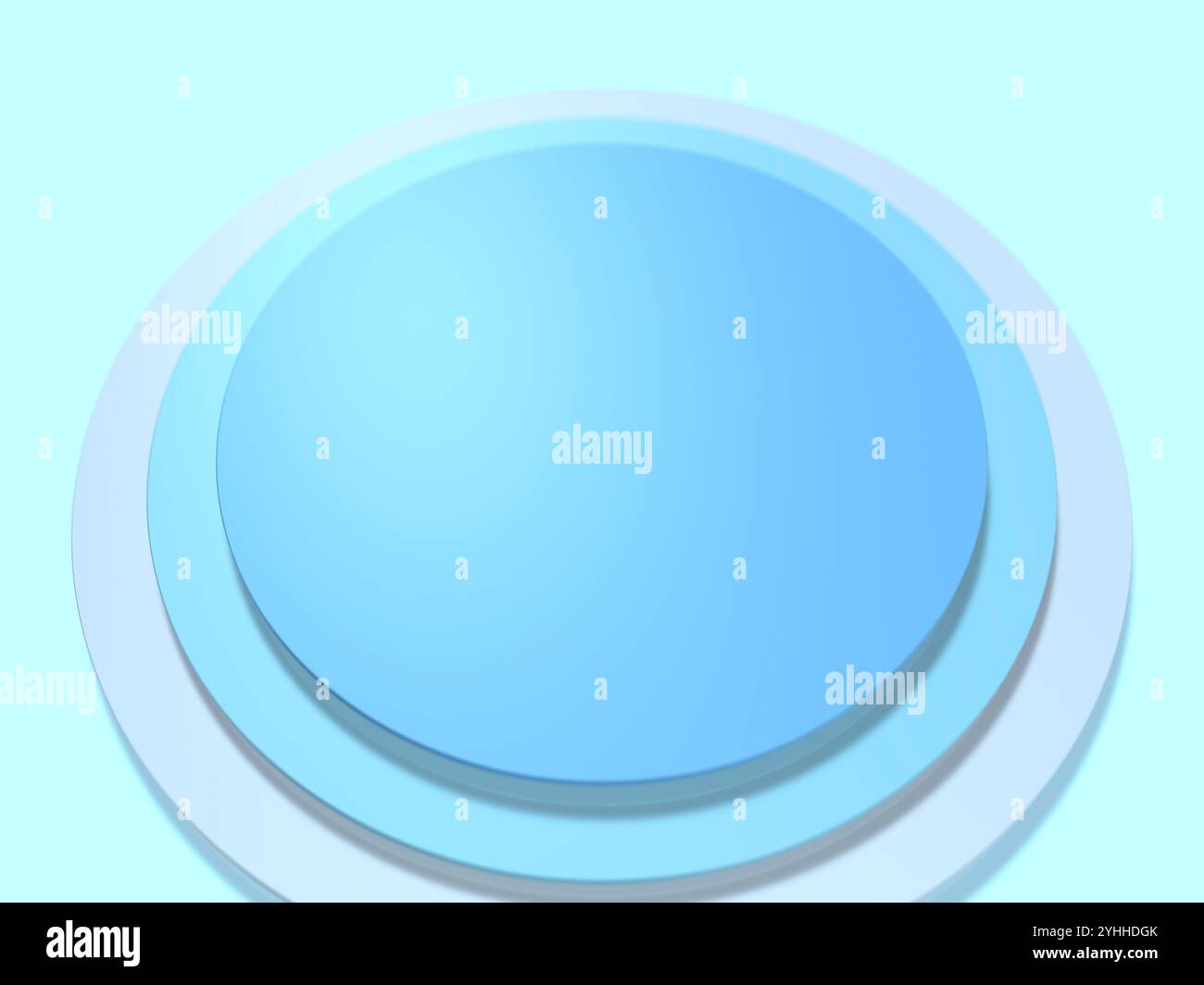 Overlapping circular stages Stock Photo - Alamy