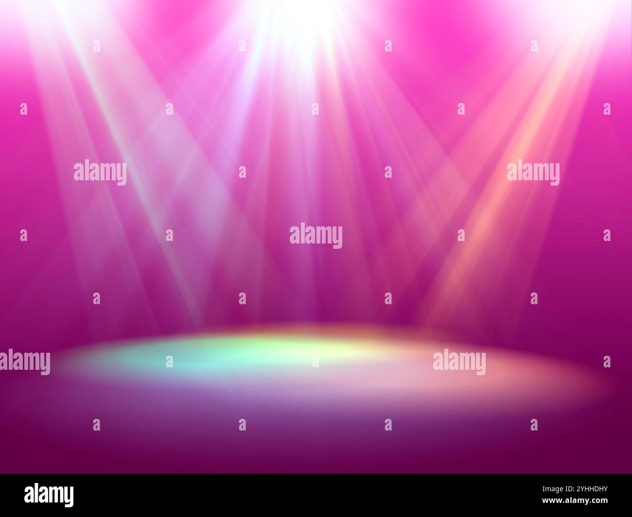 Pink stage spotlight background hi-res stock photography and images - Alamy