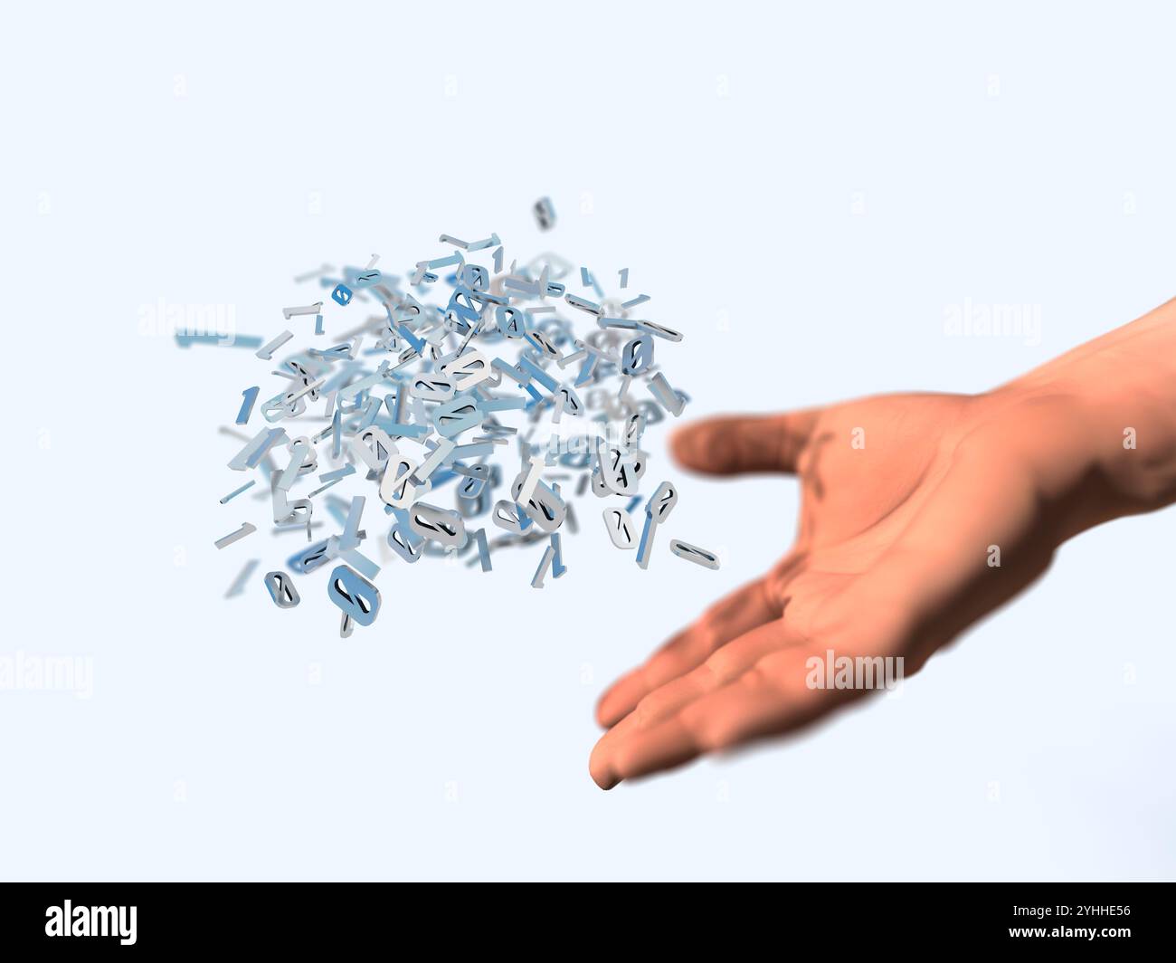 Numbers palm hi-res stock photography and images - Alamy