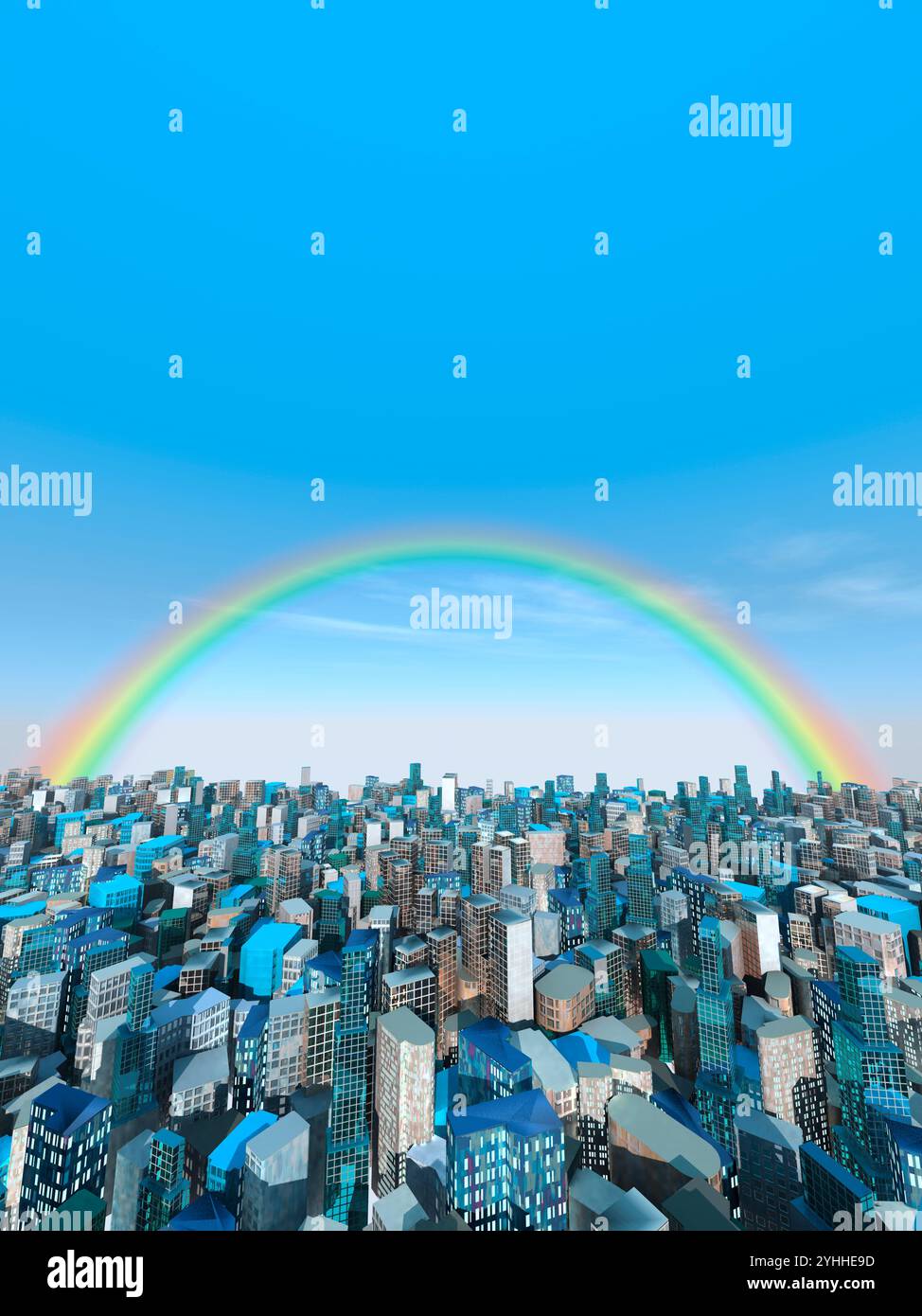 Dazzling rainbow hi-res stock photography and images - Alamy