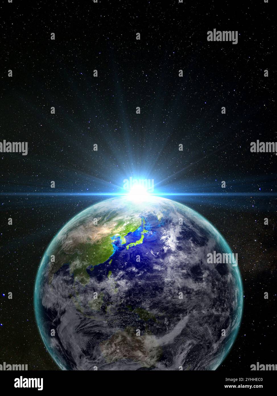 Sunrise illustrations hi-res stock photography and images - Alamy