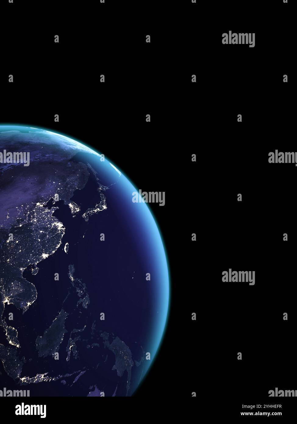 Earth hemisphere hi-res stock photography and images - Alamy