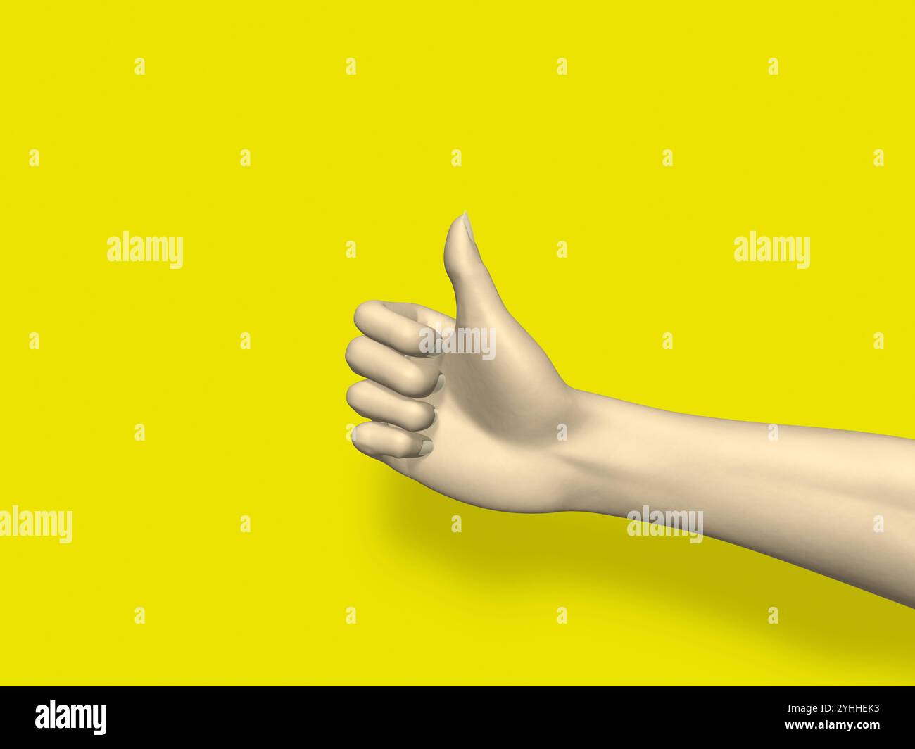 Hand up signal hi-res stock photography and images - Alamy