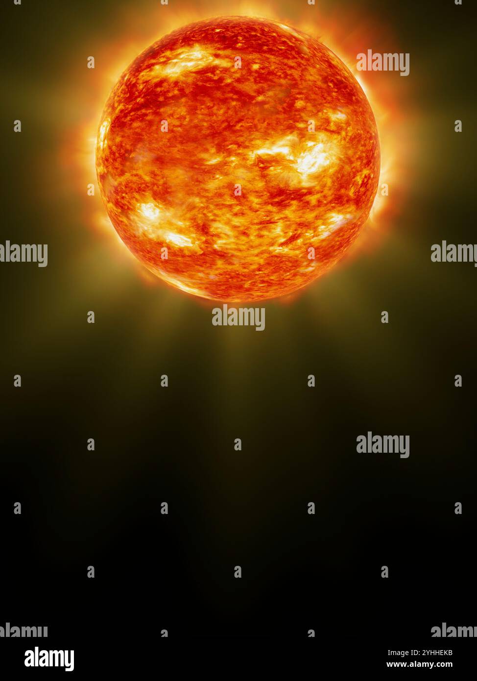 Hot sun illustrations hi-res stock photography and images - Alamy