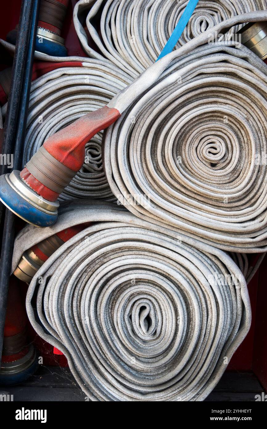 Fire hydrant hose hi-res stock photography and images - Alamy