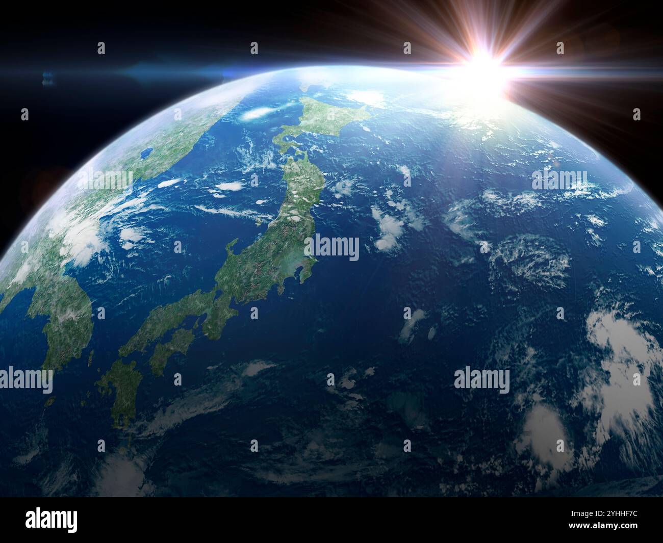 Sun and earth hi-res stock photography and images - Alamy