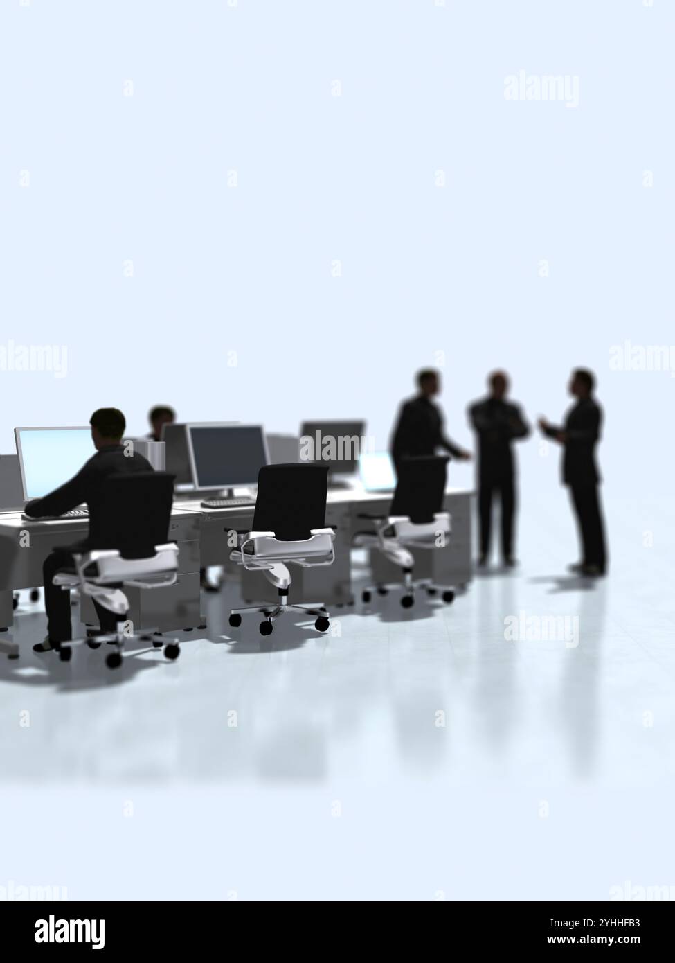 Office work and exchange of ideas Stock Photo - Alamy