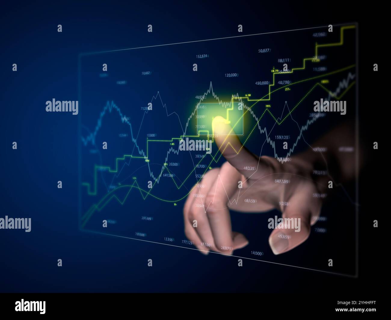 Virtual analysis hi-res stock photography and images - Alamy