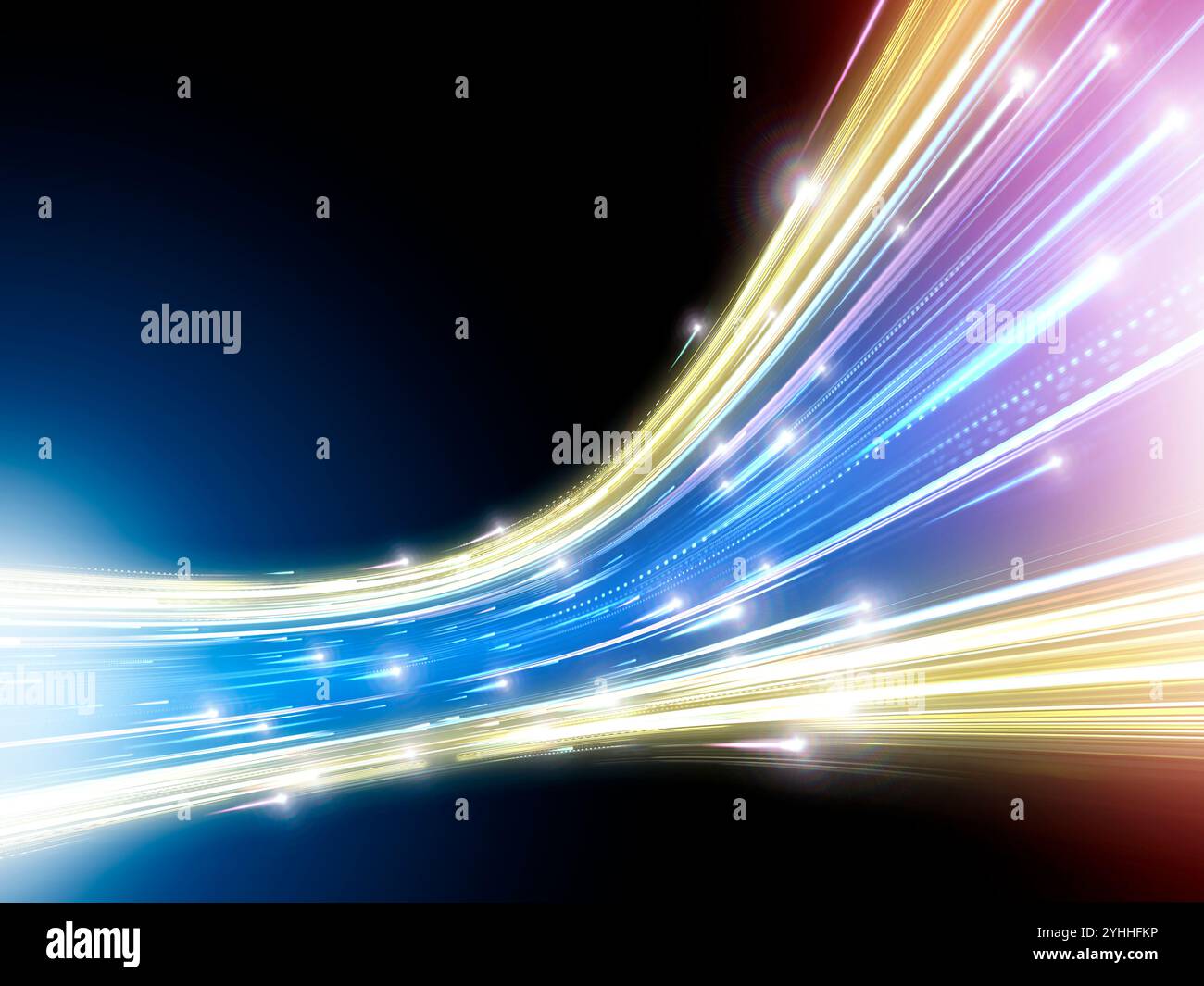 Group of fast-moving photoballs Stock Photo - Alamy