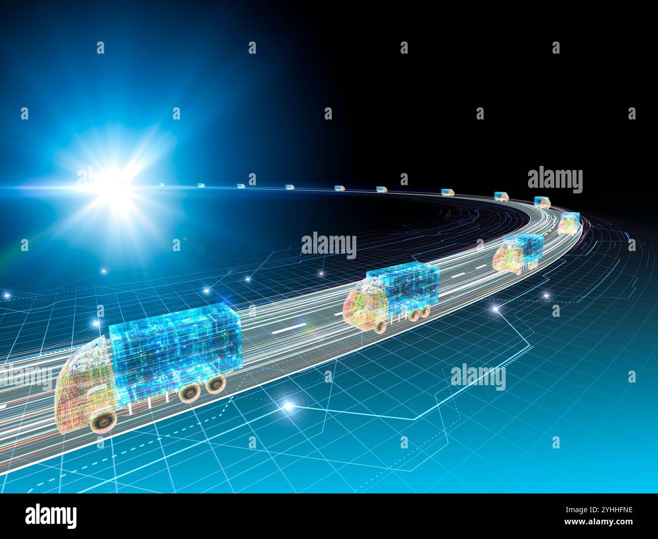 Logistics illustrations hi-res stock photography and images - Alamy