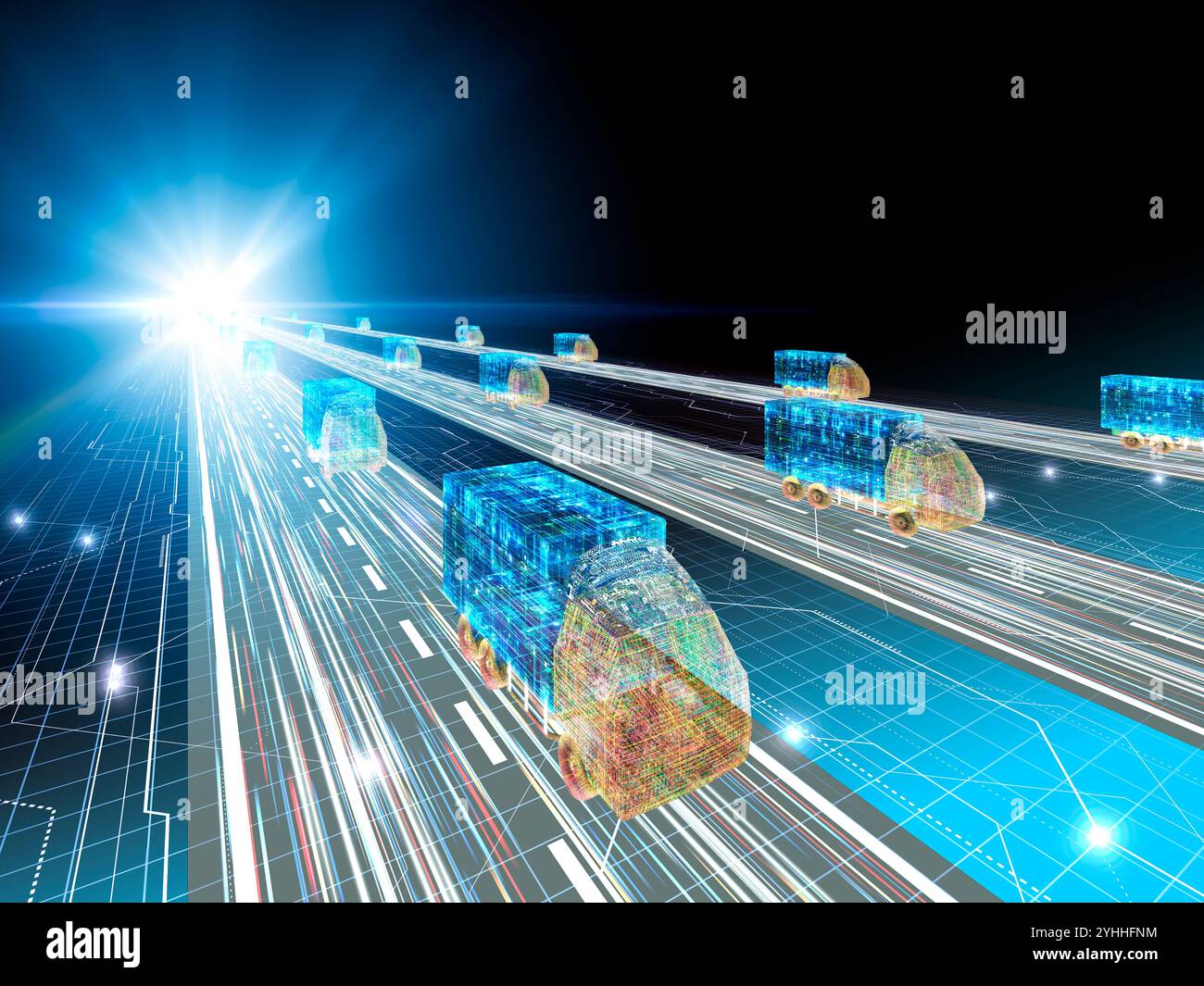 Logistics illustrations hi-res stock photography and images - Alamy
