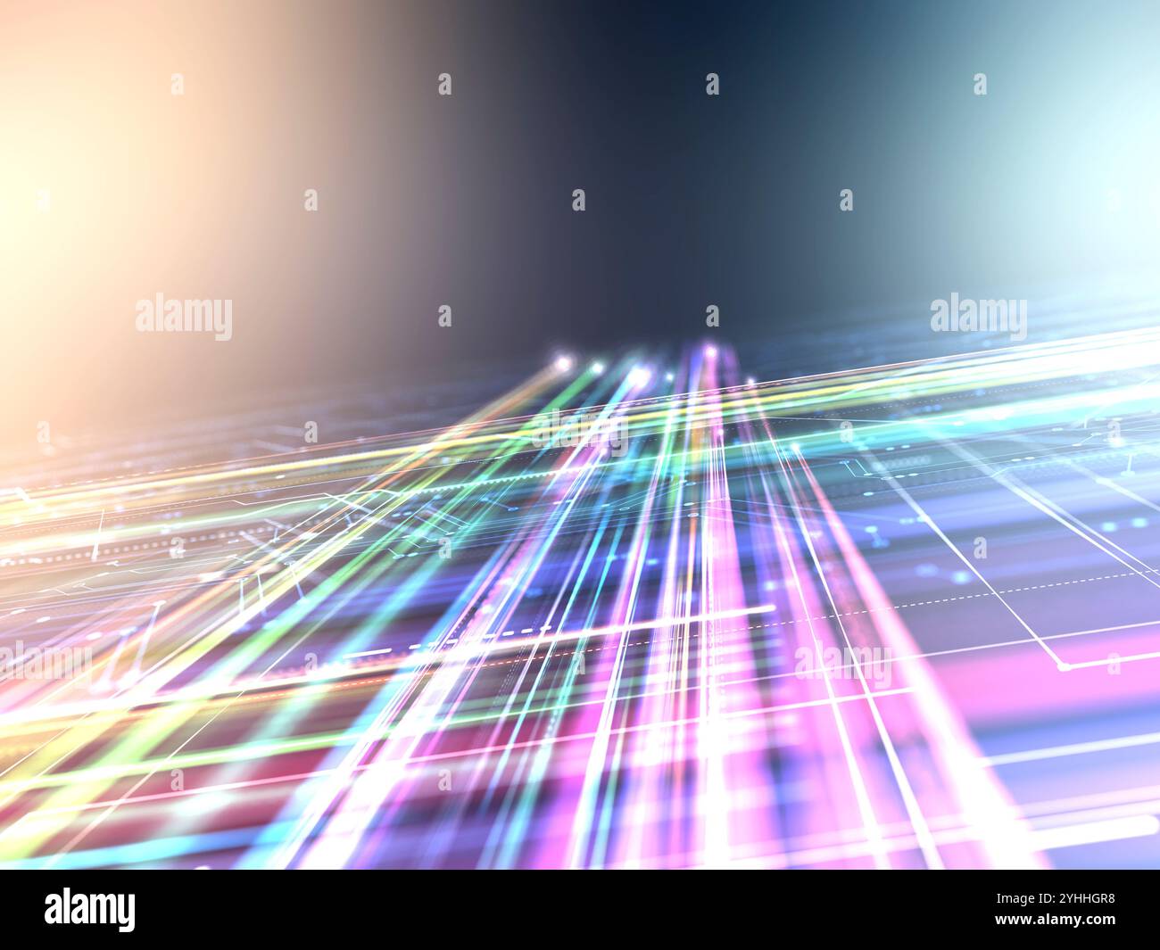 Different space of light-emitting circuits Stock Photo - Alamy