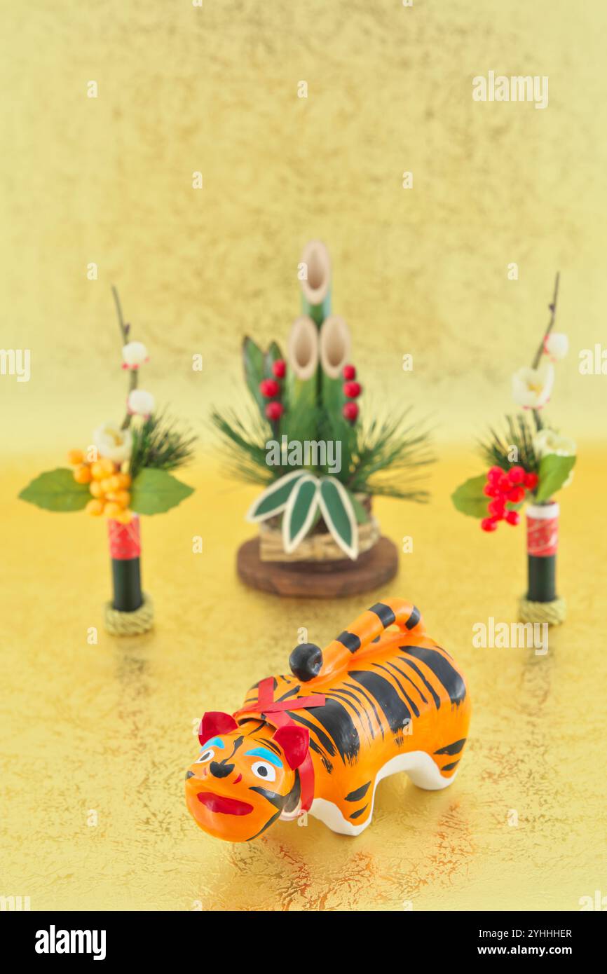 Dried Chinese Zodiac Signs Tiger Stock Photo - Alamy