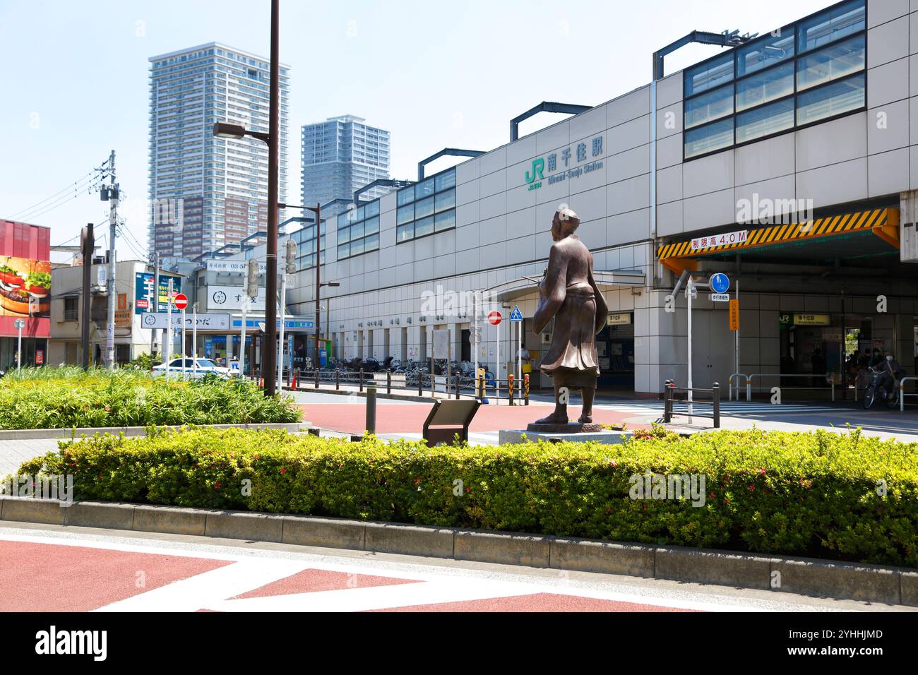 Matsuo Basho statue Stock Photo - Alamy