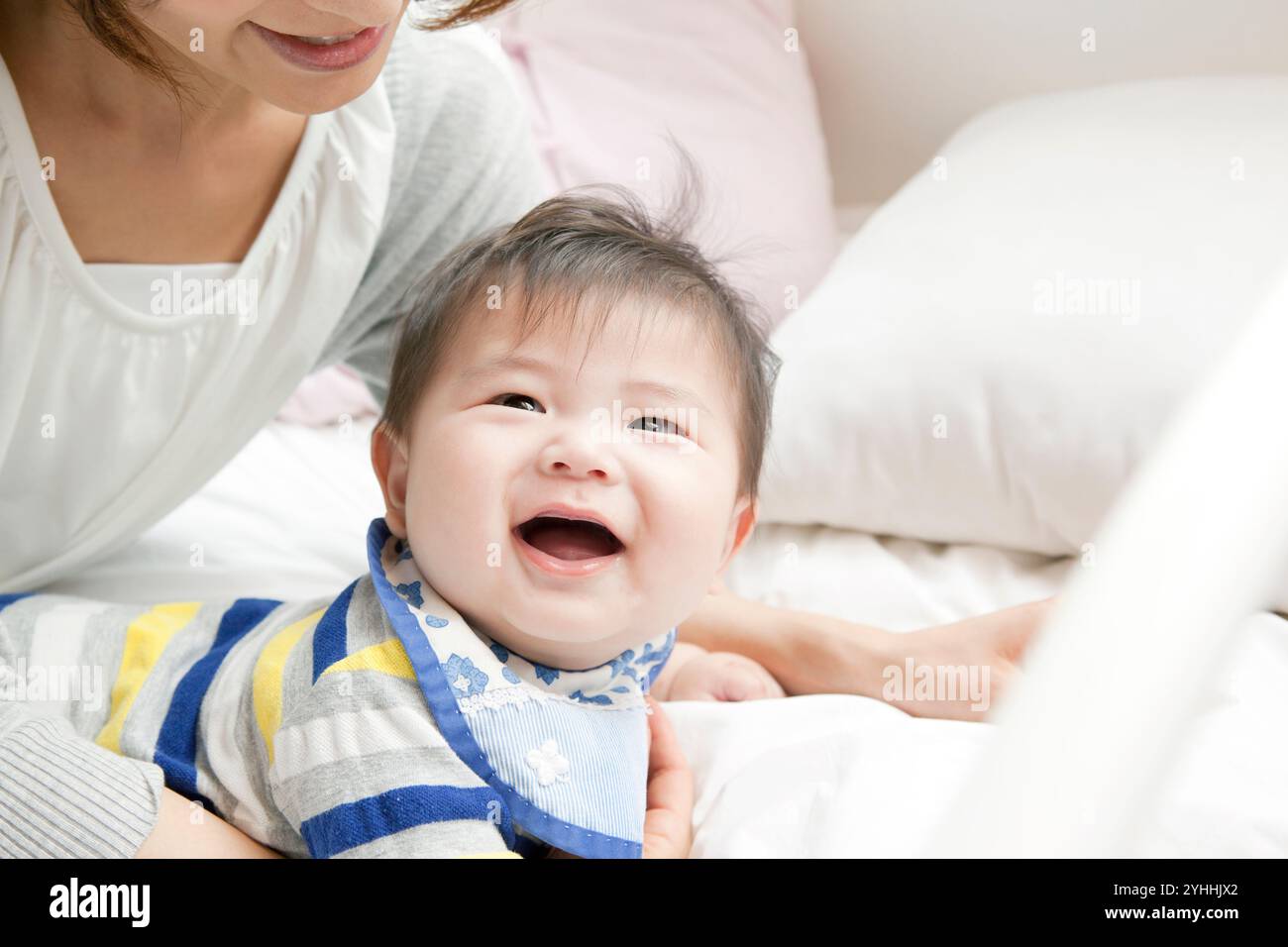 Mother and Infant Stock Photo - Alamy
