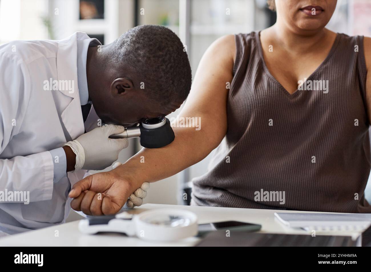 Arm rash african american hi-res stock photography and images - Alamy