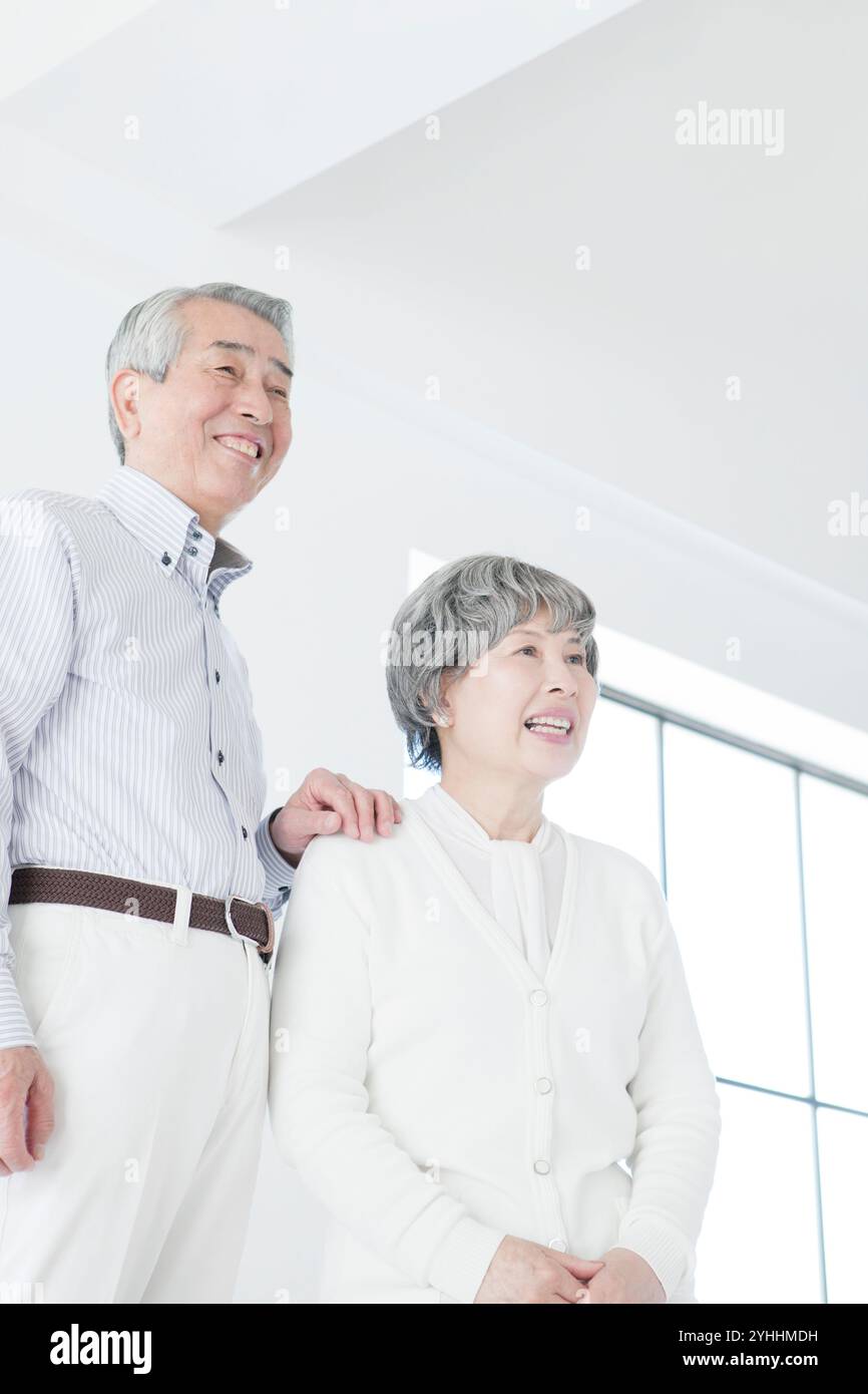 Japanese old man low angle hi-res stock photography and images - Alamy