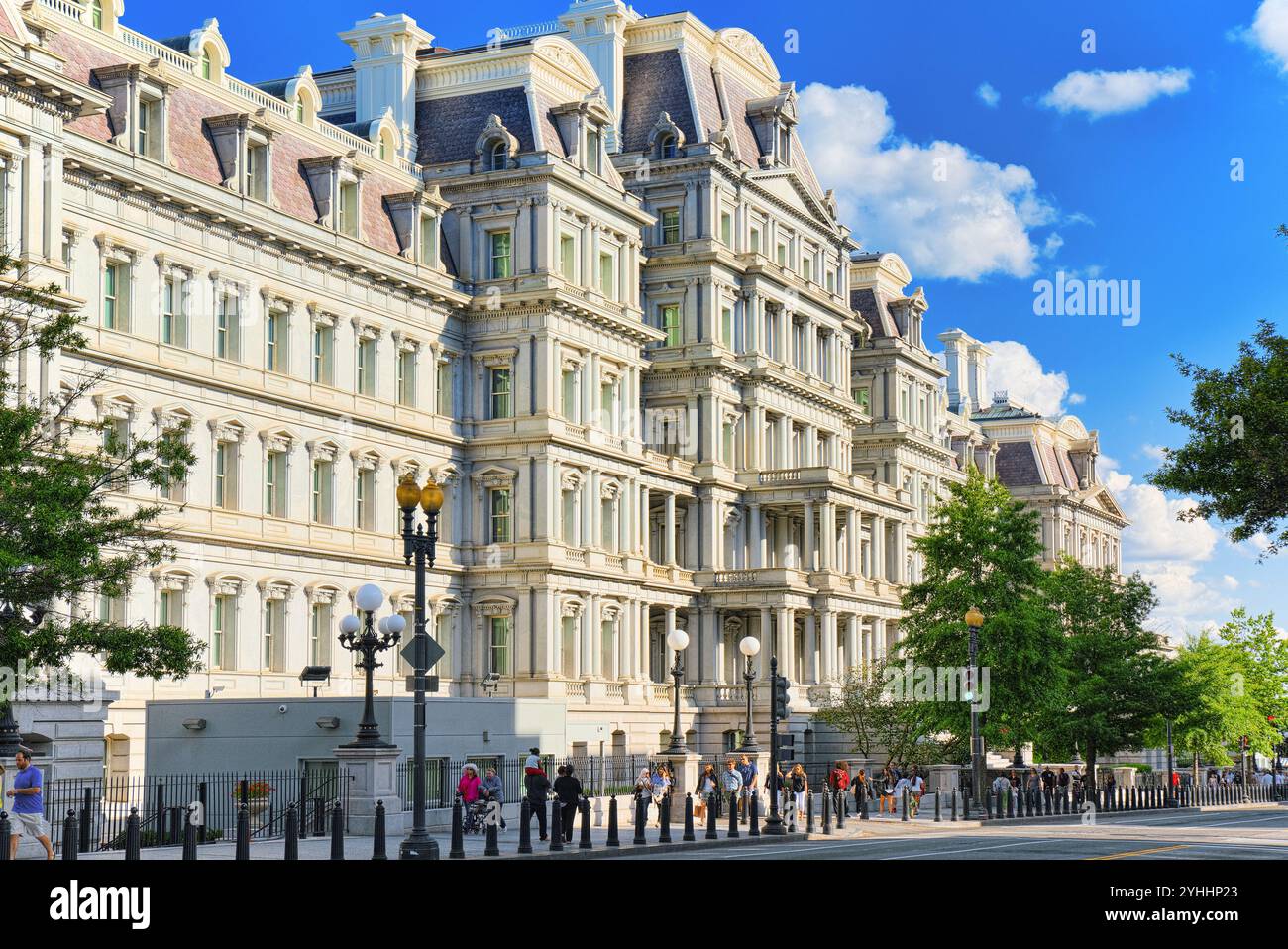 Washington, DC, USA - September 10,2017 : Eisenhower Executive Office ...