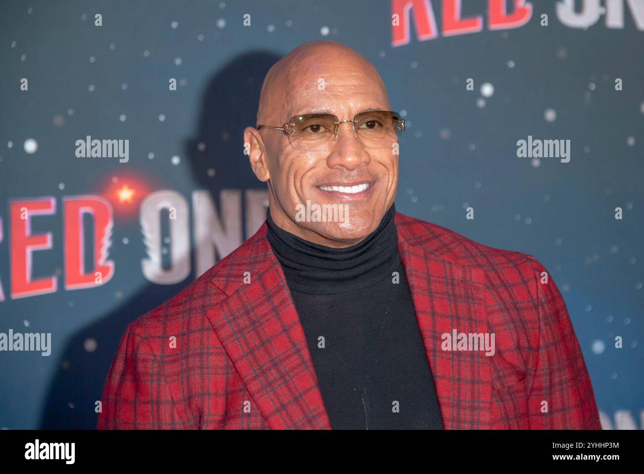 Dwayne Johnson attends the premiere of Amazon MGM Studios' "Red One" at ...