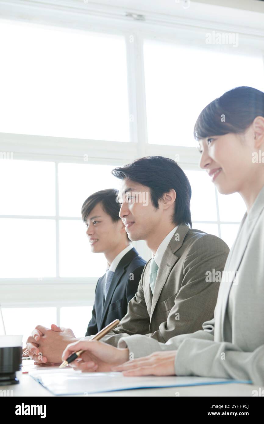 Group businessman working together hi-res stock photography and images ...