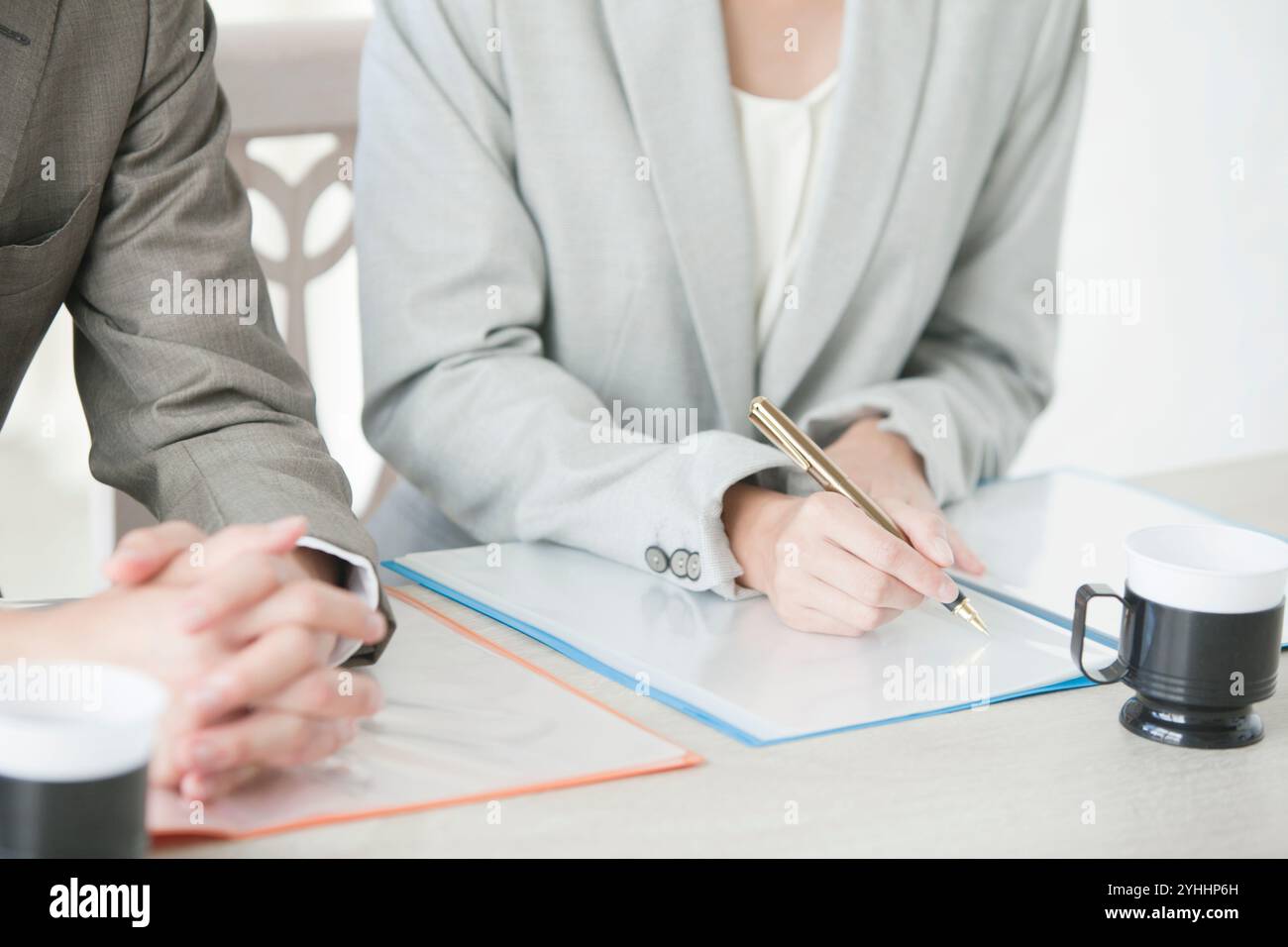 Scene of meeting Stock Photo - Alamy