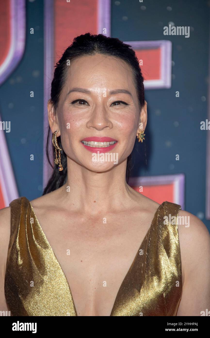 New York, United States. 11th Nov, 2024. Lucy Liu attends the premiere ...