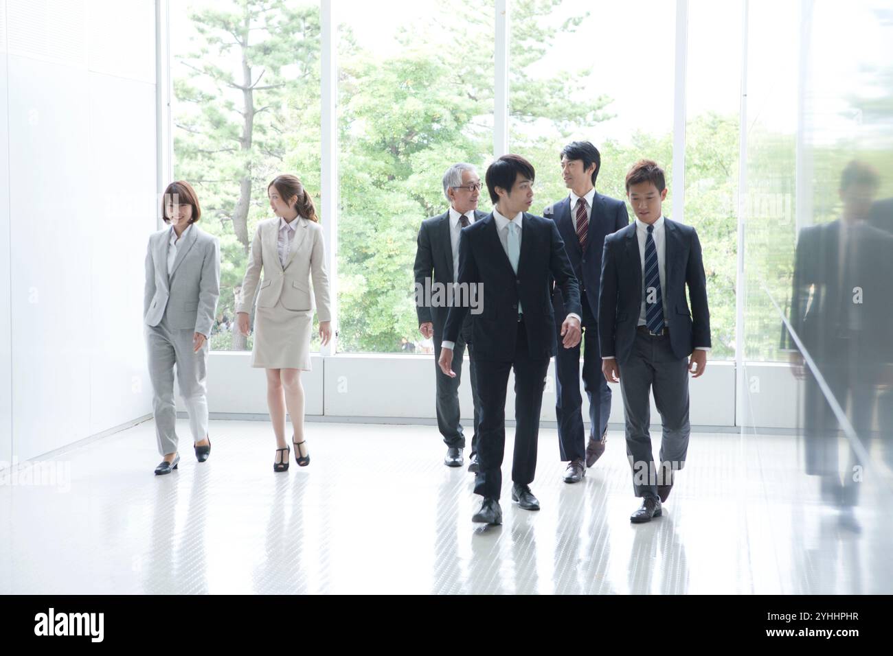 Hall corridor walk go hi-res stock photography and images - Alamy