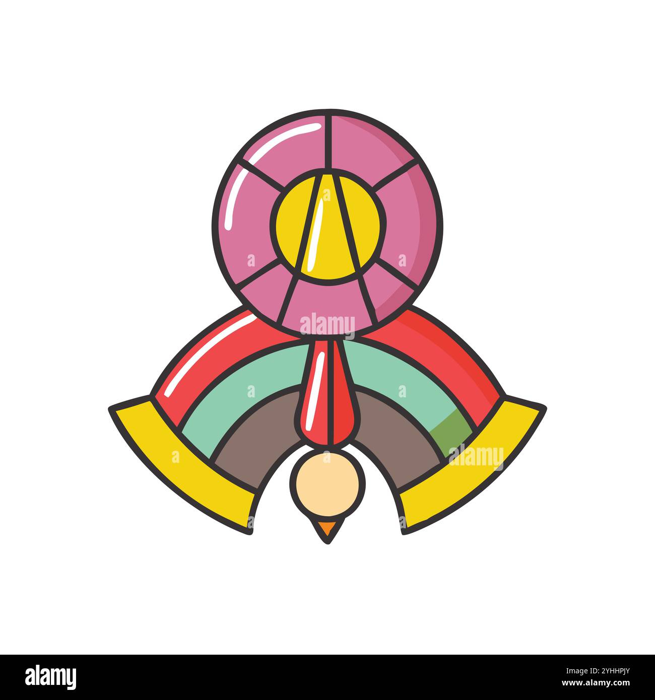 simple vector illustration of a nance, in a simple and clean style ...