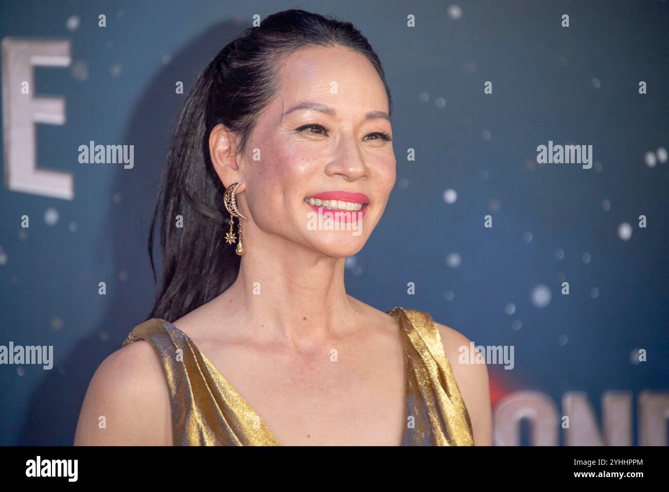 New York, United States. 11th Nov, 2024. Lucy Liu attends the premiere ...