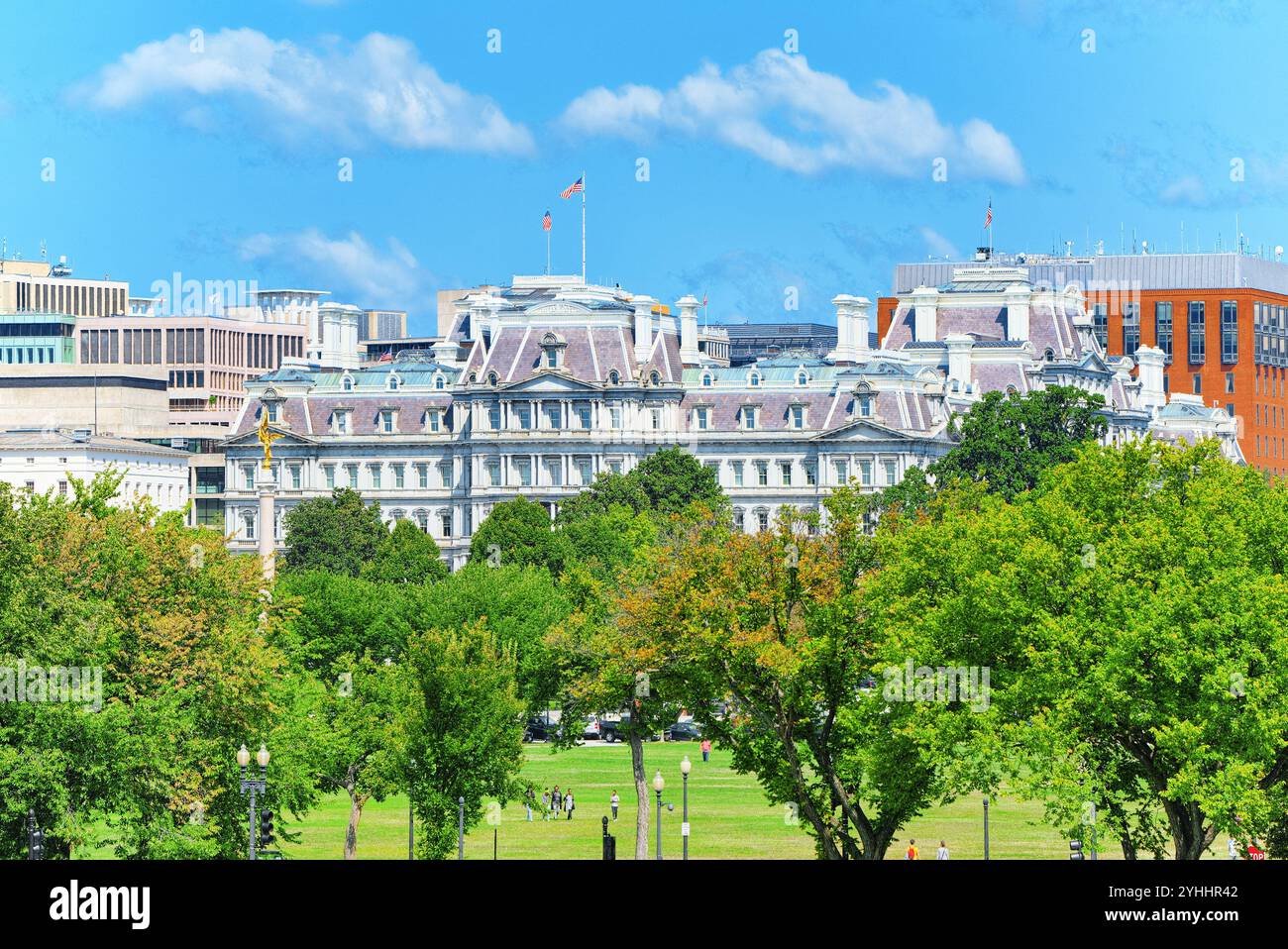 Washington, DC, USA - September 09,2017 : Eisenhower Executive Office ...
