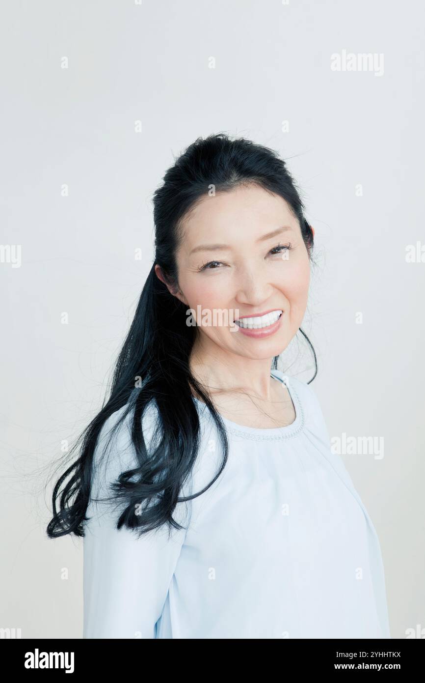 Beautiful woman in her 50s Stock Photo - Alamy