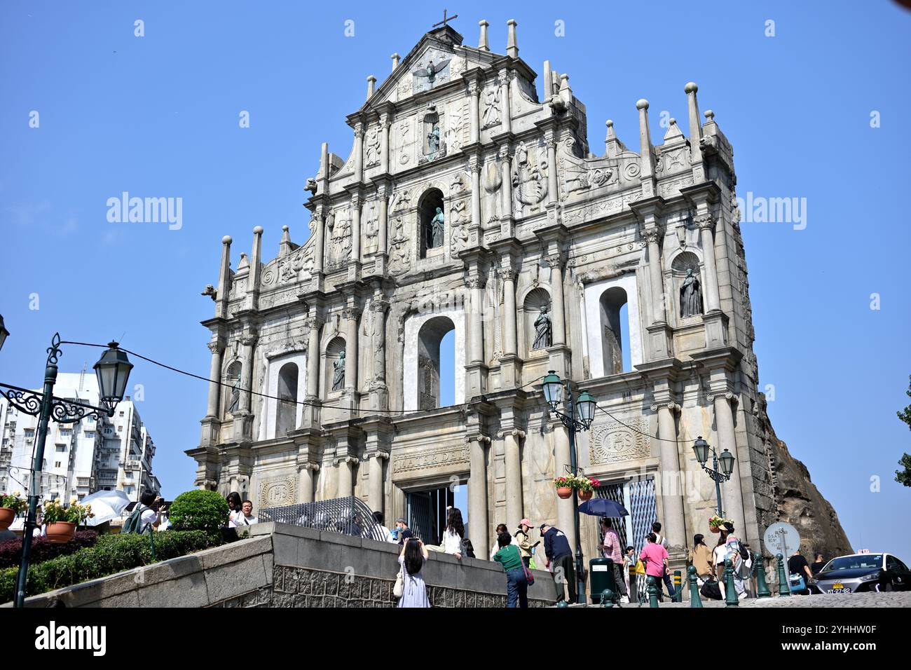 The Ruins of Saint Paul's Church in Macau Stock Photo - Alamy