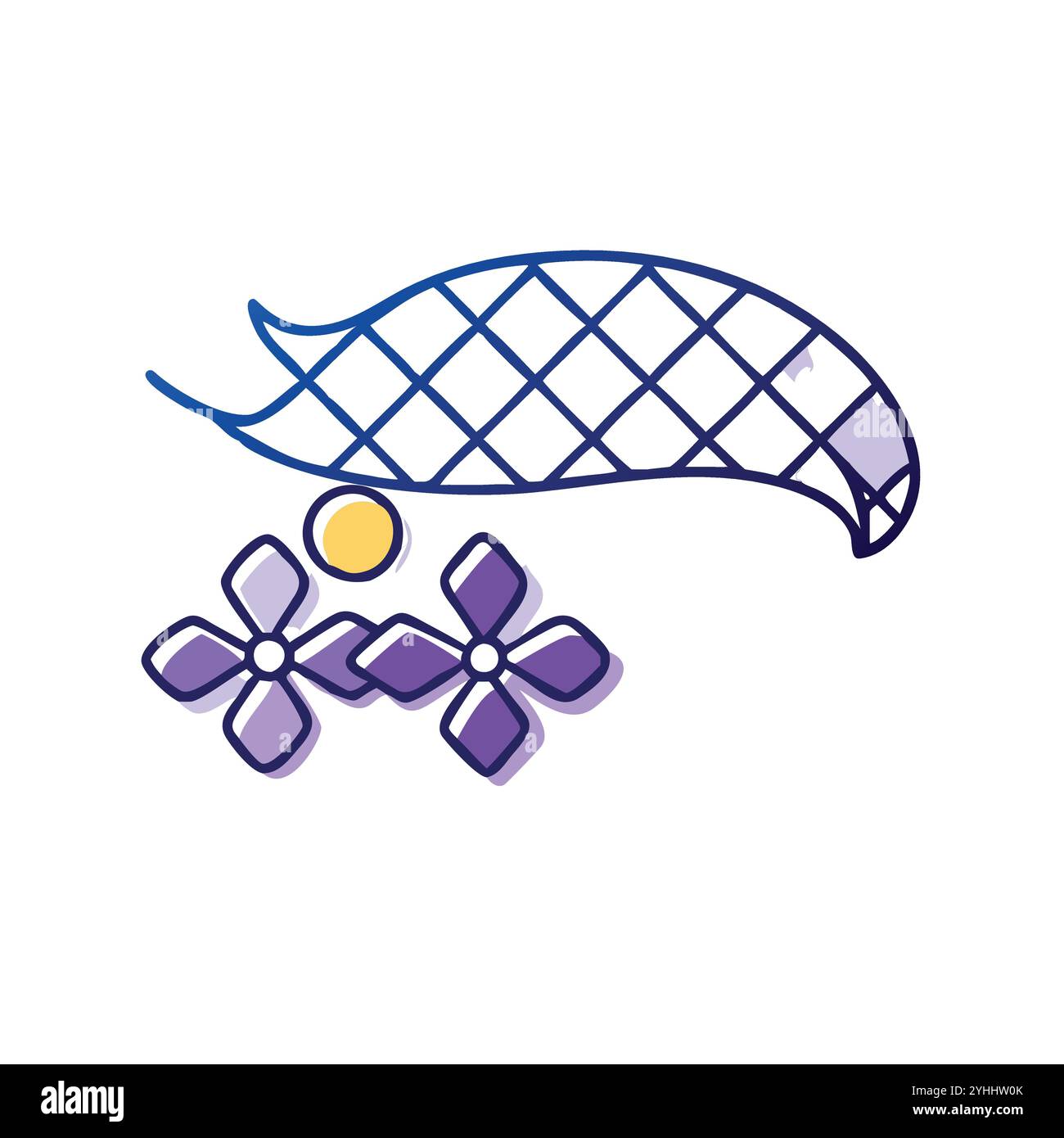 simple vector illustration of a nance, in a simple and clean style ...