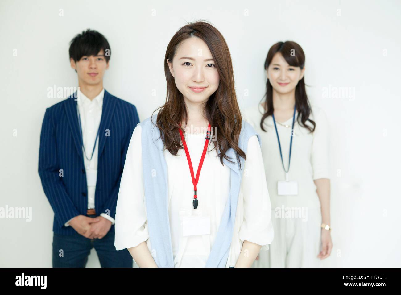 Portrait japanese office workers hi-res stock photography and images ...