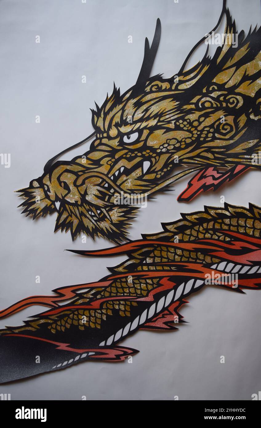 Chinese dragon creature hi-res stock photography and images - Alamy