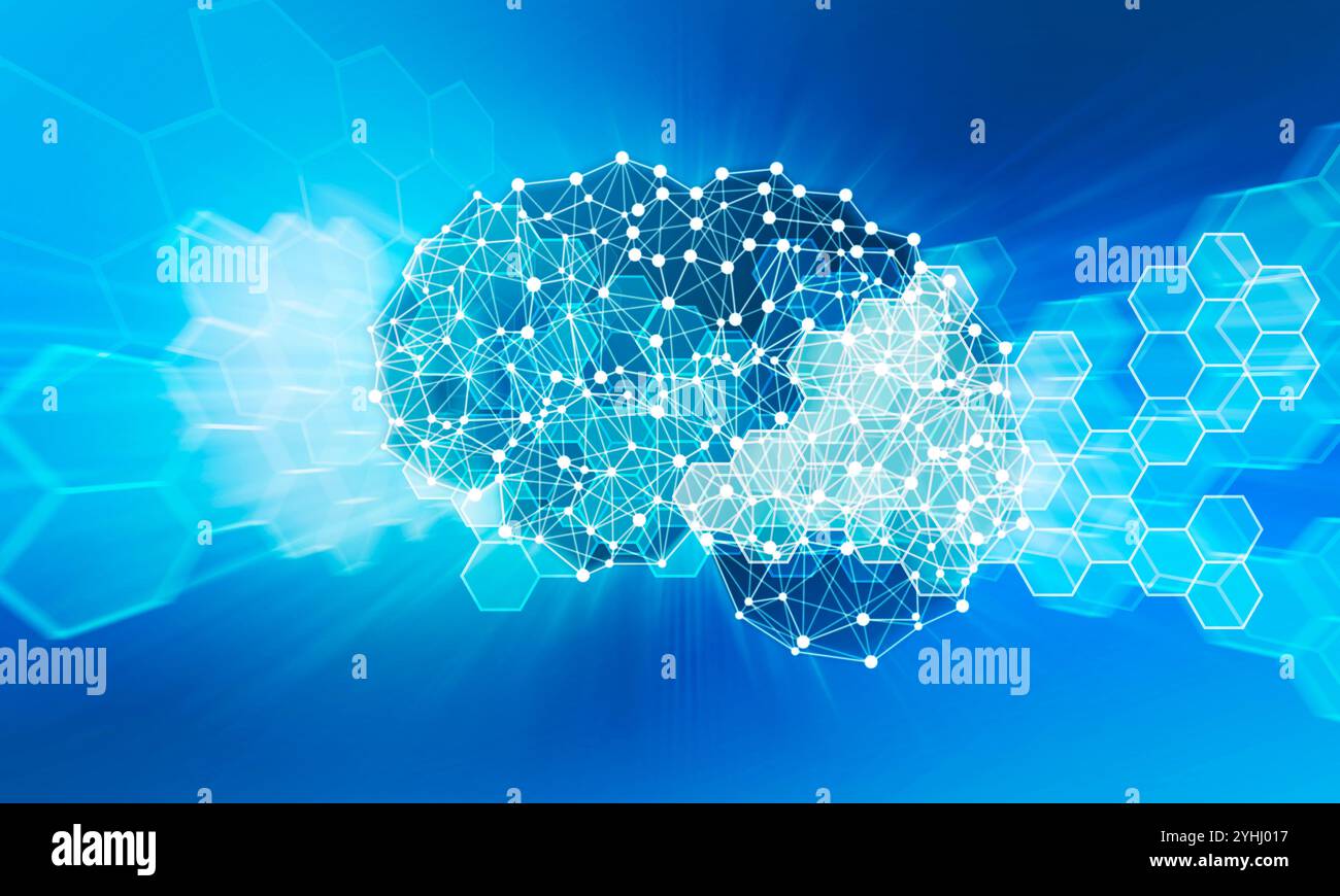 Artificial intelligence image Stock Photo - Alamy