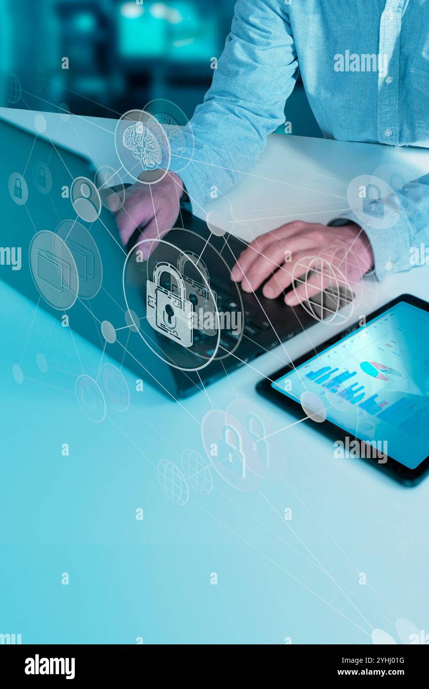 Office cyber protection hi-res stock photography and images - Alamy