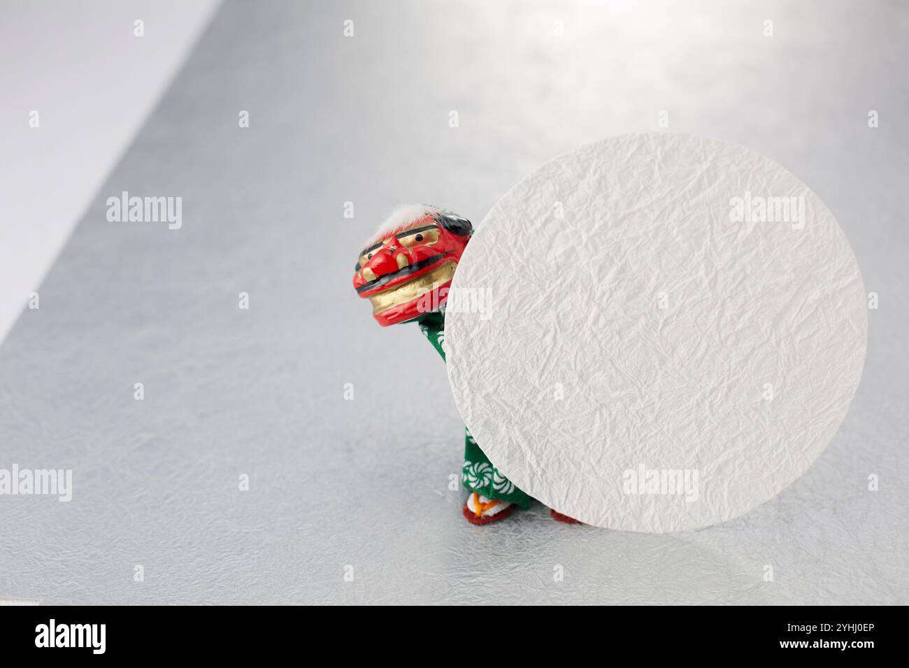 Mini lion dance object Stock Photo - Alamy