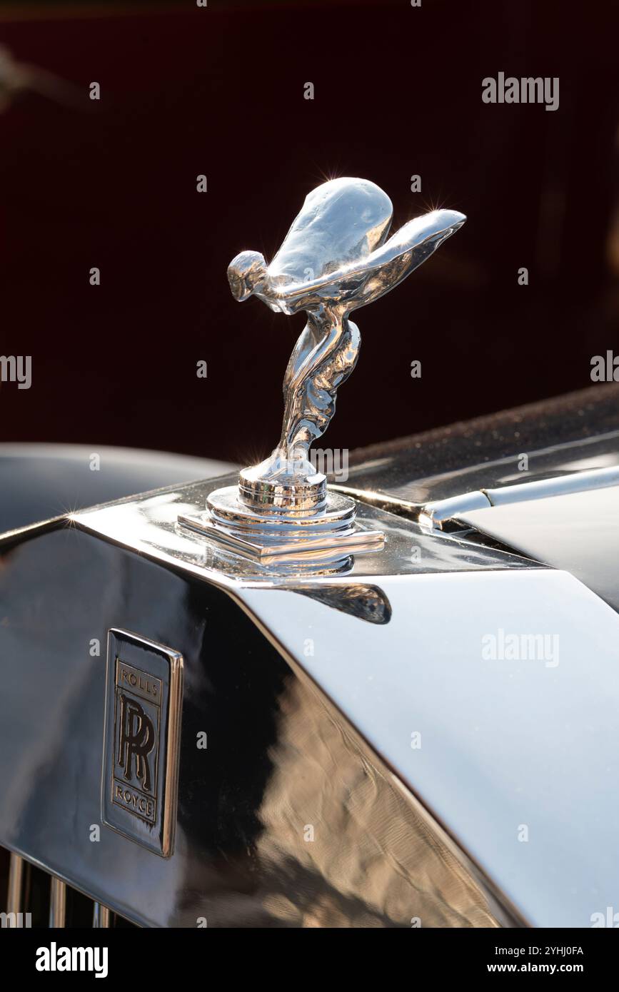 Spirit of Ecstasy or Emily, Rolls-Royce Hood Ornament Stock Photo - Alamy