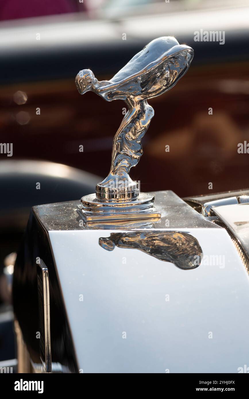 Spirit of Ecstasy or Emily, Rolls-Royce Hood Ornament Stock Photo - Alamy