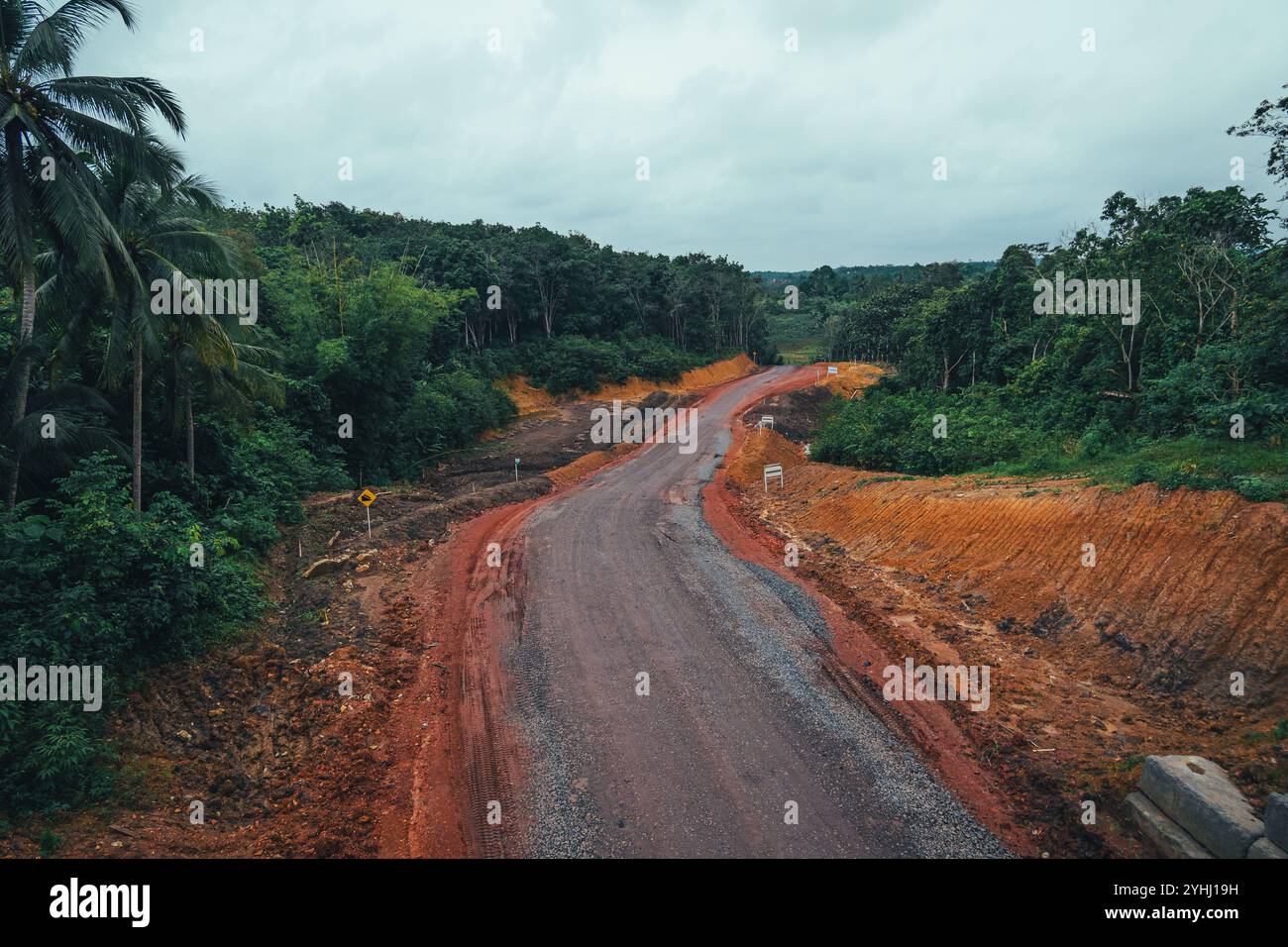 Early road construction hi-res stock photography and images - Alamy