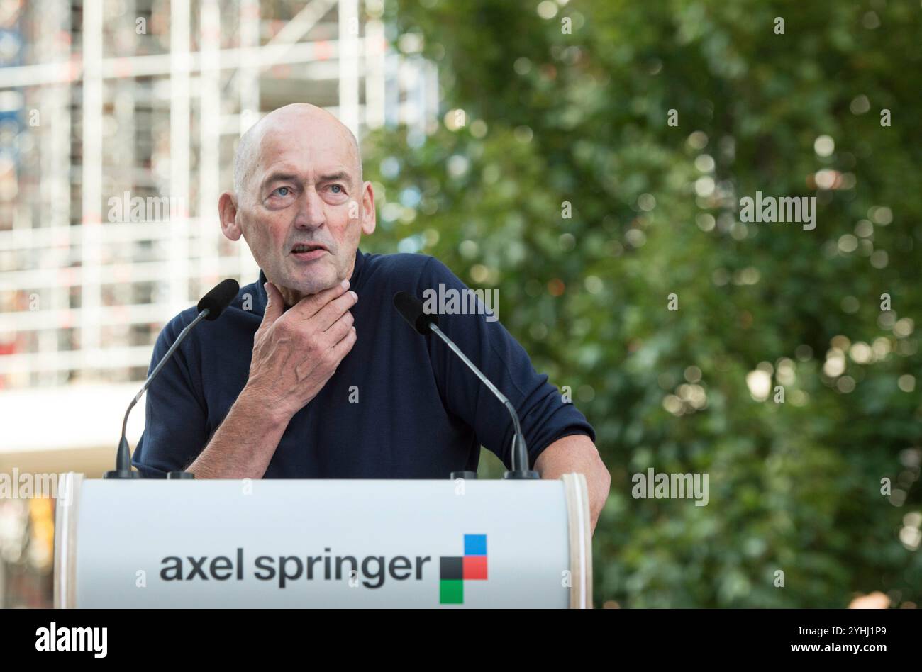 ARCHIVE PHOTO: Rem KOOLHAAS will be 80 years old on November 17, 2024 ...