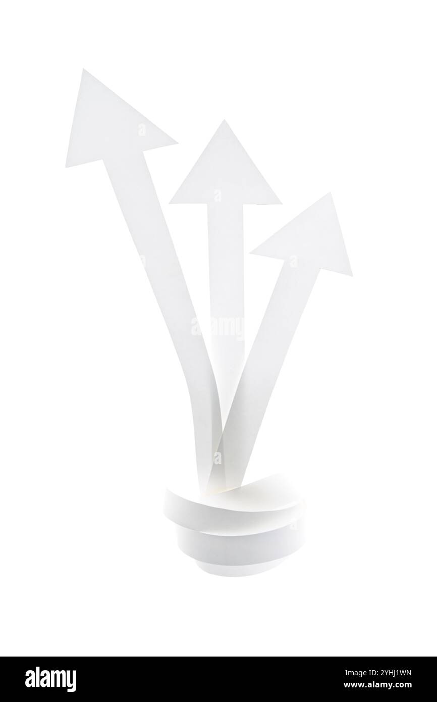 Paper pointing hi-res stock photography and images - Alamy