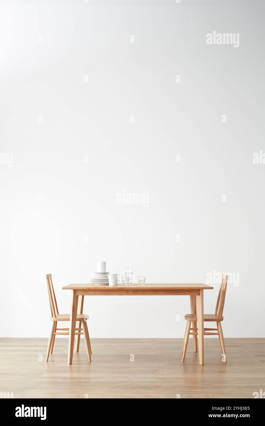 Stylish dining space hi-res stock photography and images - Alamy