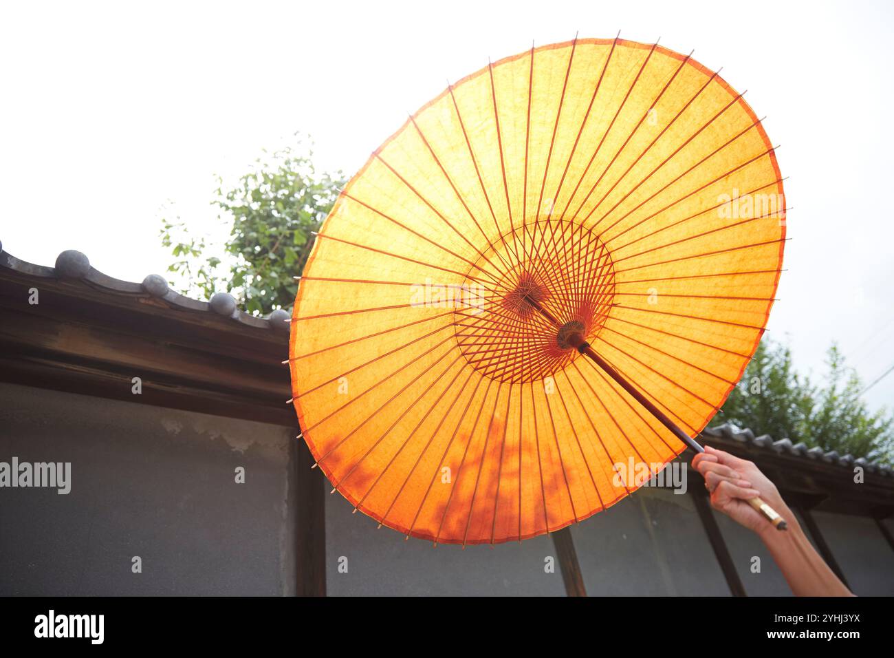 Inside of Wagasa Stock Photo - Alamy