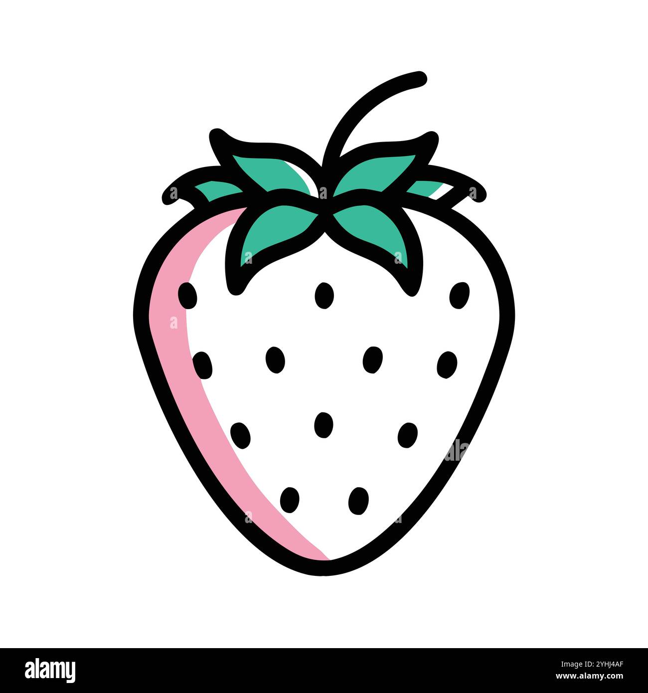Pineberry icon hi-res stock photography and images - Alamy