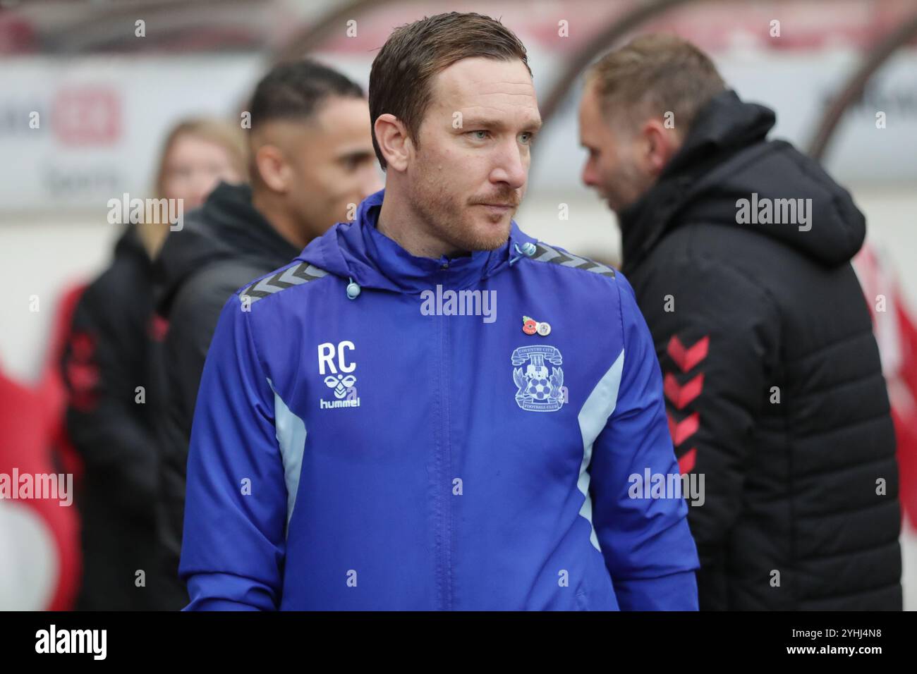 Intrim Manager of Coventry City, Rhys Carr - Sunderland v Coventry City ...
